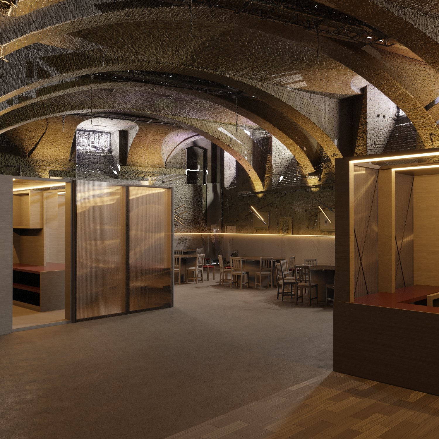 renovation of basement of a church